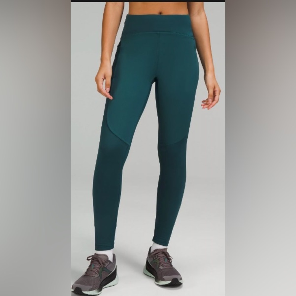 Lululemon Tech Fleece High-Rise Leggings - Gem